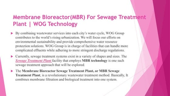 The difference between sbr, mbr and mbbr-sewage treatment plants | PPTX ...