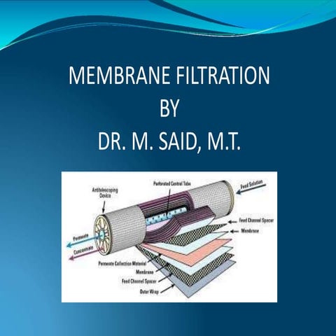 The membrane separation for beginner.pptx