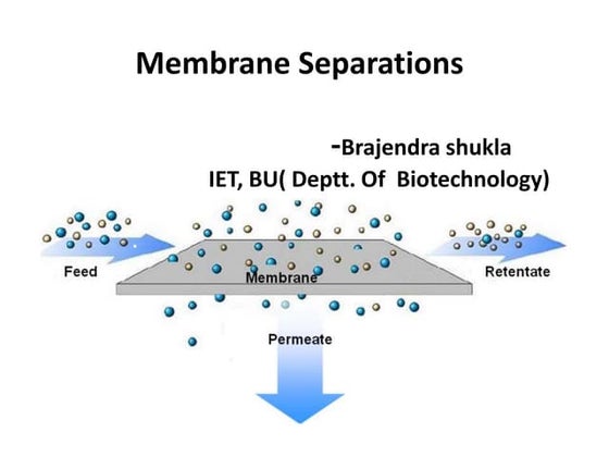 Membrane Separation Processes | PPT