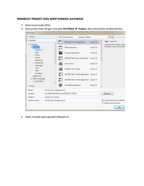 Membuat koneksiv bdenganaccess2003 | PDF