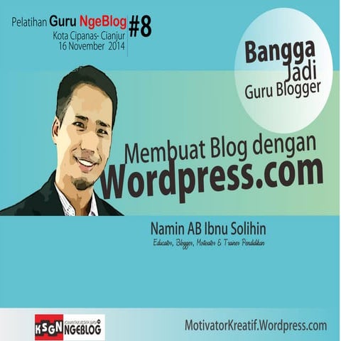 Membuat blog dengan wordpress | PDF