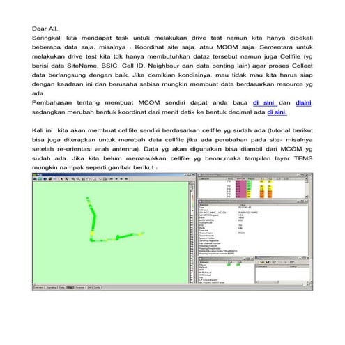 Membuat cellfile | PDF