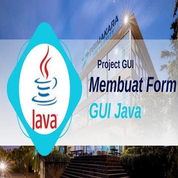 Form GUI Java | PPTX