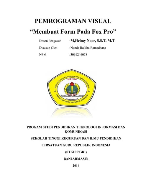 LATIHAN PRAKTIKUM MICROSOFT WORD | DOCX