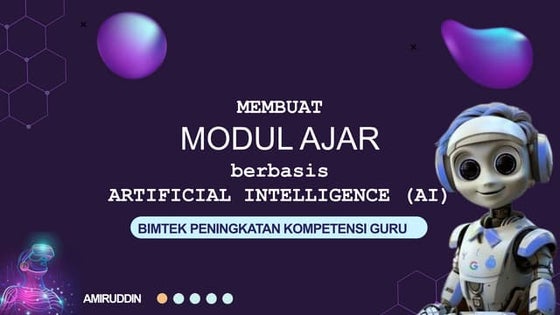 Pemanfaatan Artificial Intelligence (AI) untuk Pembelajaran.pptx