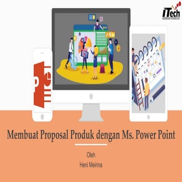 Membuat proposal produk dengan ms. power point | PPTX