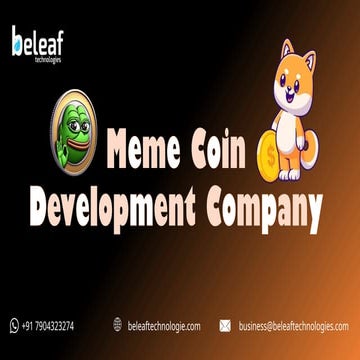 Top Meme Coin development company in 2024 | PPTX