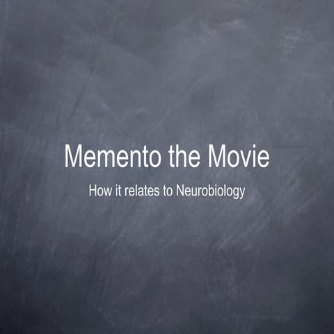 Janay's Memory Loss Project | PPTX