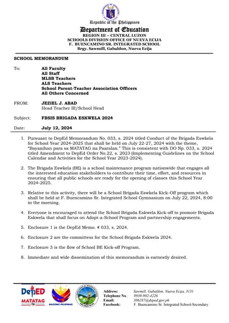 _ DEPARTMENT OF EDUCATION NEW SELG OFFICERS.docx | Political Issues ...