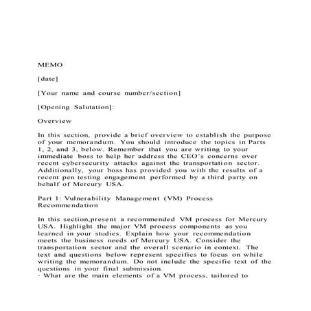 MEMO[date][Your name and course numbersection][ | DOCX