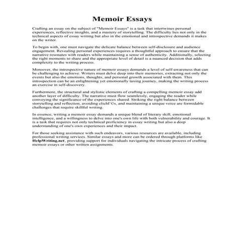 Memoir Essays.pdf