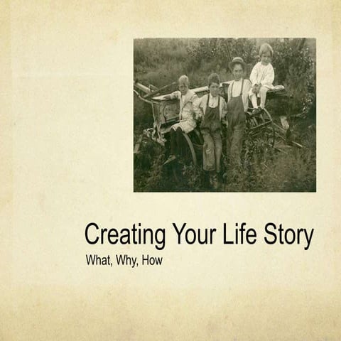 Creating Your Story | PPT