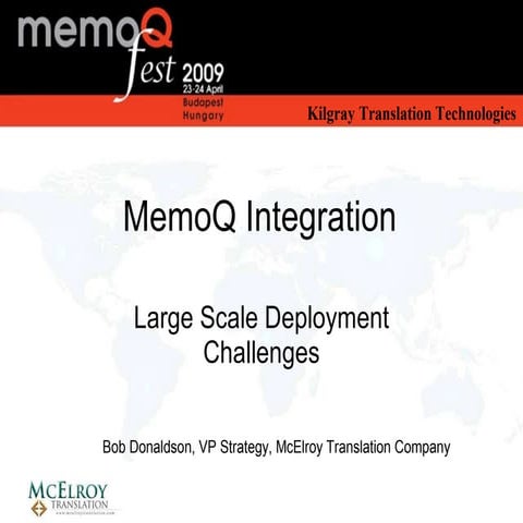 MemoQ Integration | PPT