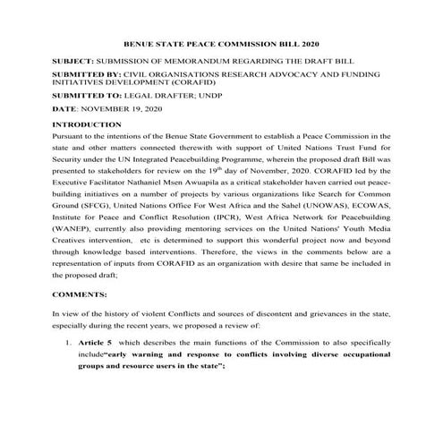 MEMORANDUM ON BENUE STATE PEACE COMMISSION BILL 2020.pdf
