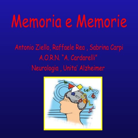 Memoria | PPT