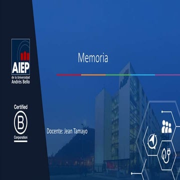 historia de la memoria, desde los modelos de tulving y alteraciones | PPT