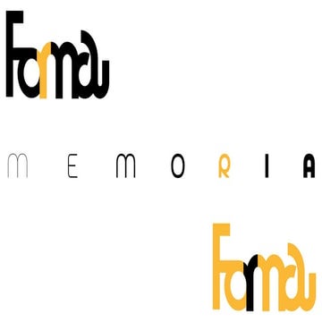 MEMORIA-FORMA Homero Jiménez Cabrera, blog de diseño | PDF