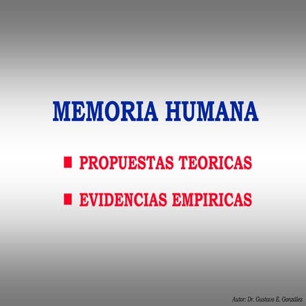 Memoria Humana.ppt