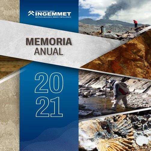 Memoria_INGEMMET_2021.pdf dsdsdsdsdsdsds | PDF