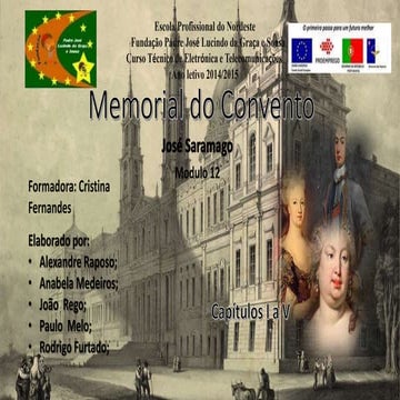 Resumo - Memorial do Convento | PPTX