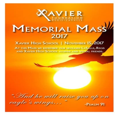 Memorial Mass 2017 | PDF