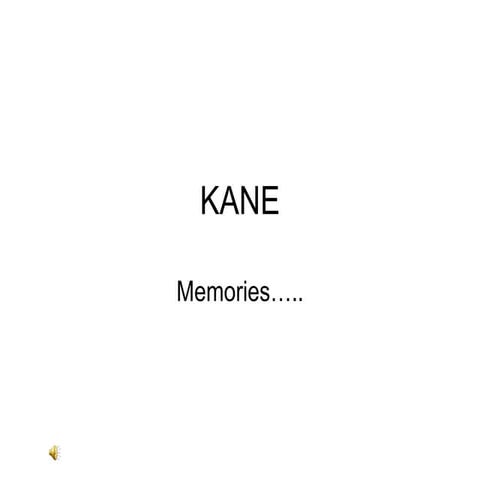 Memories | PPT