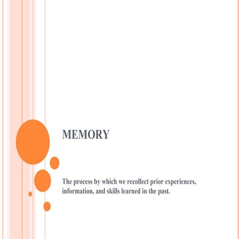 Memory | PPT