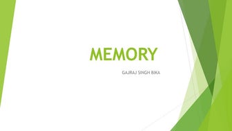 Memory | PPT
