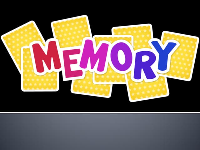Memory | PPTX