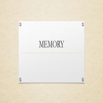 7 truths about remembering | PPTX