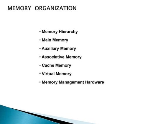 Memory Organization digital image processing | PPT