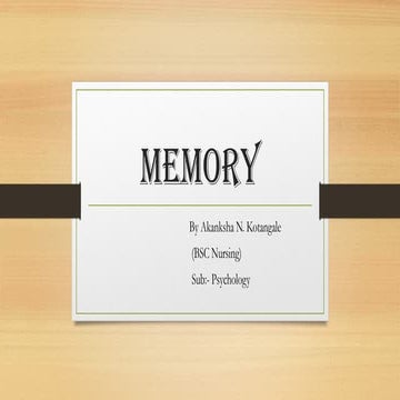 Memory.pptx.pdf......................... | PPT