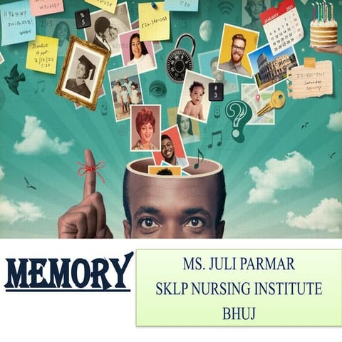 I INCLUDED THIS TOPIC INTRODUCTION MEMORY, DEFINITION OF MEMORY, TYPES ...