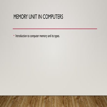 Memory on computer or storage in computer.pptx