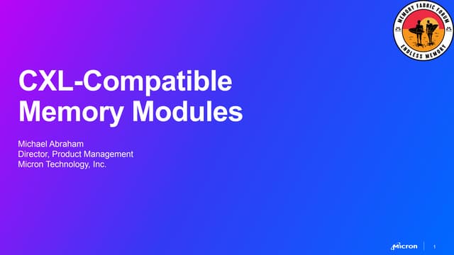 Arm: Enabling CXL devices within the Data Center with Arm Solutions | PPTX