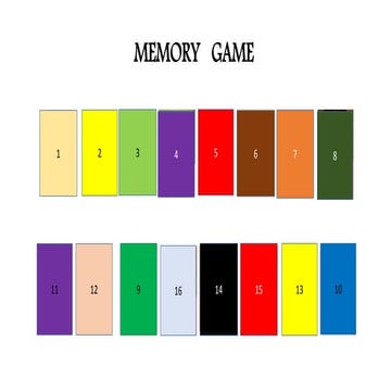 Memory game | PPTX