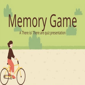 Memory Game for school Students to improve their memory | PPT