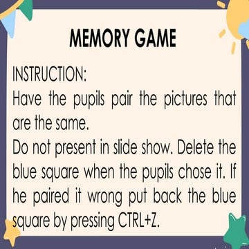 MEMORY GAME - Reading Intervention Material.pptx