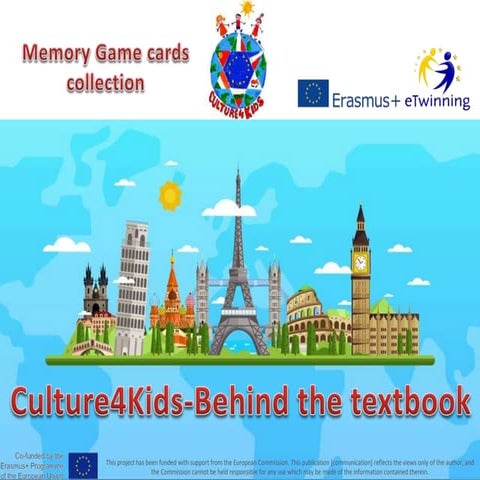 Memory game sights and landmarks | PPTX