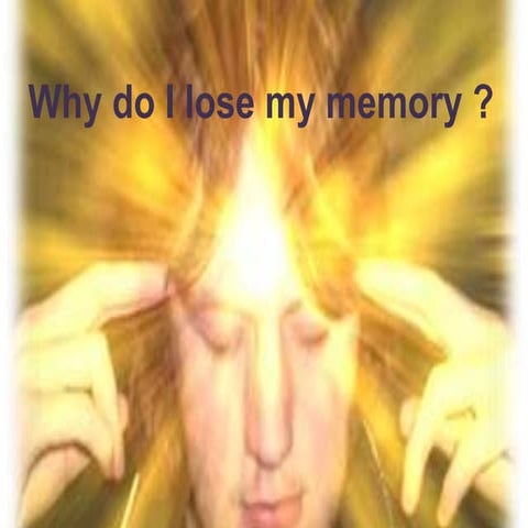 Memory loss | PPTX