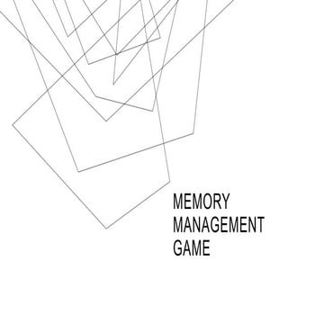 Memory Management game PPT (Udayin Kumar).pptx
