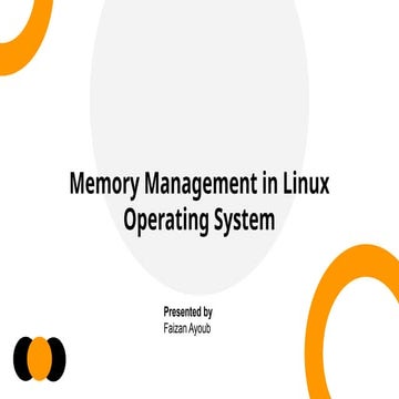 Memory Management in Linux-.ppt|FREE DOWNLOAD | PPTX | Operating ...
