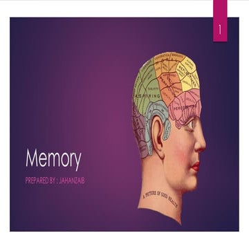 Memory presention with its different types | PPT