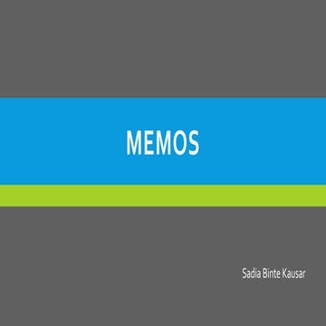 Memos.pptx