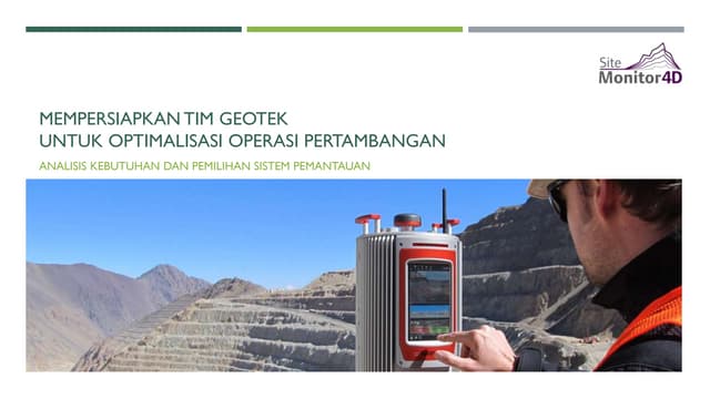 1.geoteknik tambang | PDF
