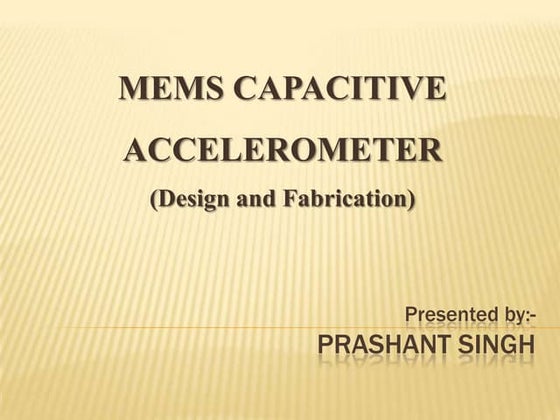 Accelerometer | PPT