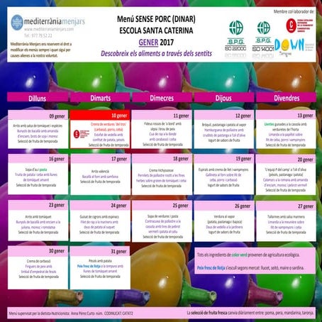 Els menjars de la marina | PPTX