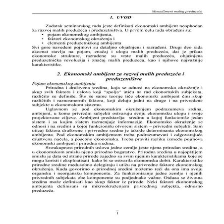 Ekonomika preduzeca skripta | DOC