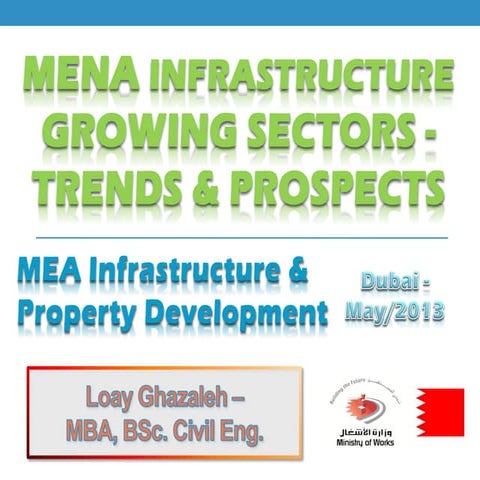 Mena Infrastructure Growing Sectors - 2013 | PDF