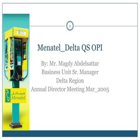 Menatel delta qs opi | PPT
